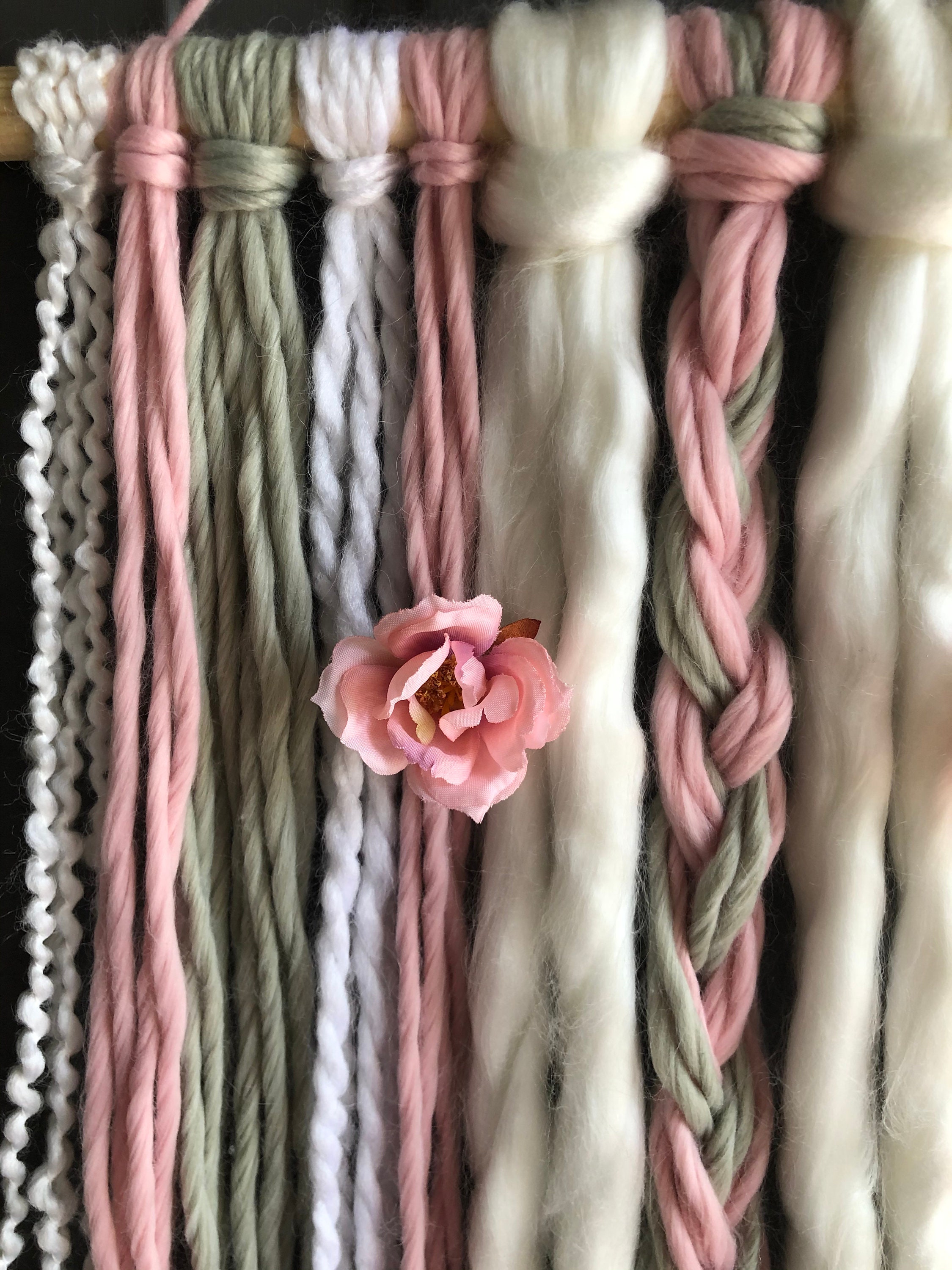 Spring Macramé Wall Hanging Craft Kit - Etsy