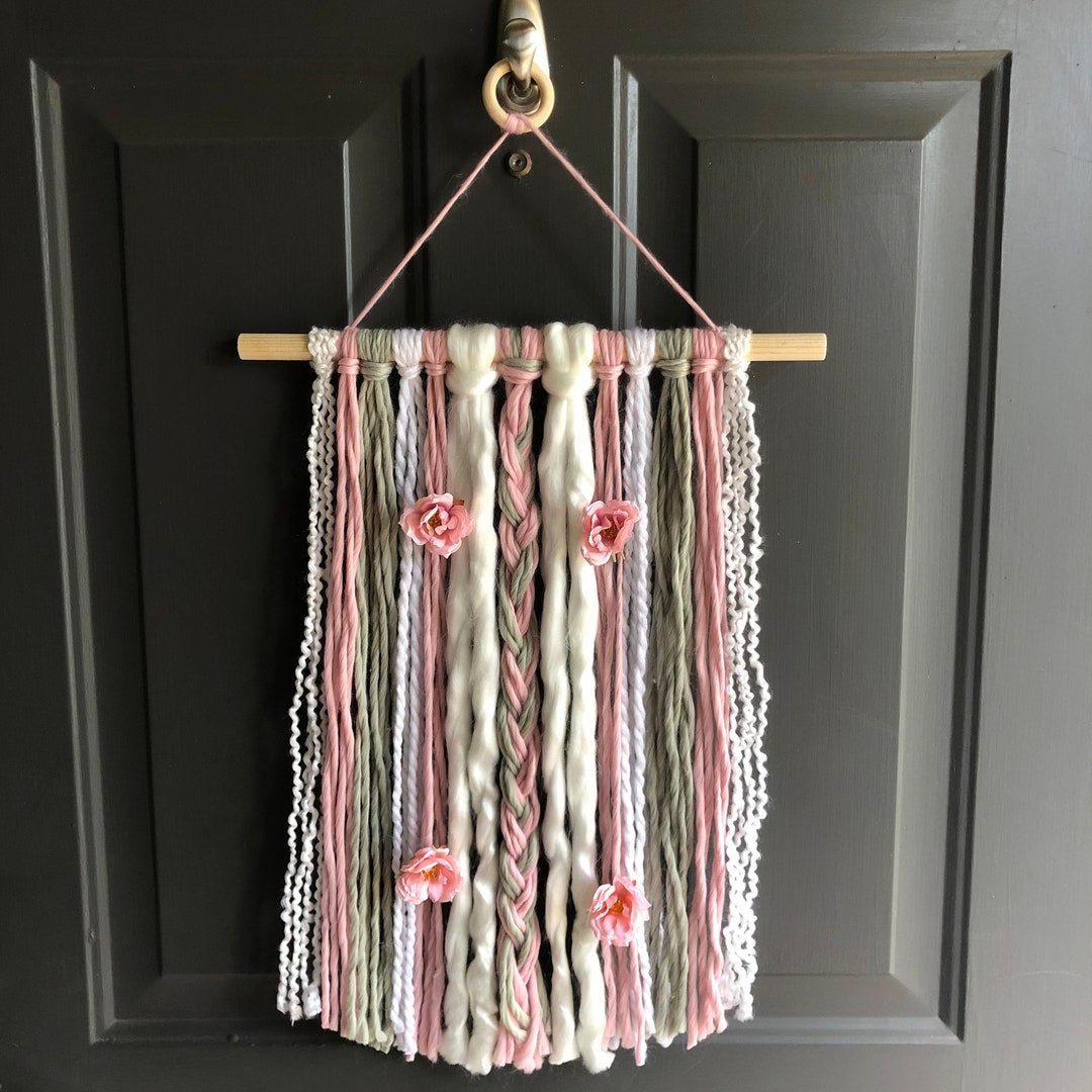 Spring Macramé Wall Hanging Craft Kit - Etsy