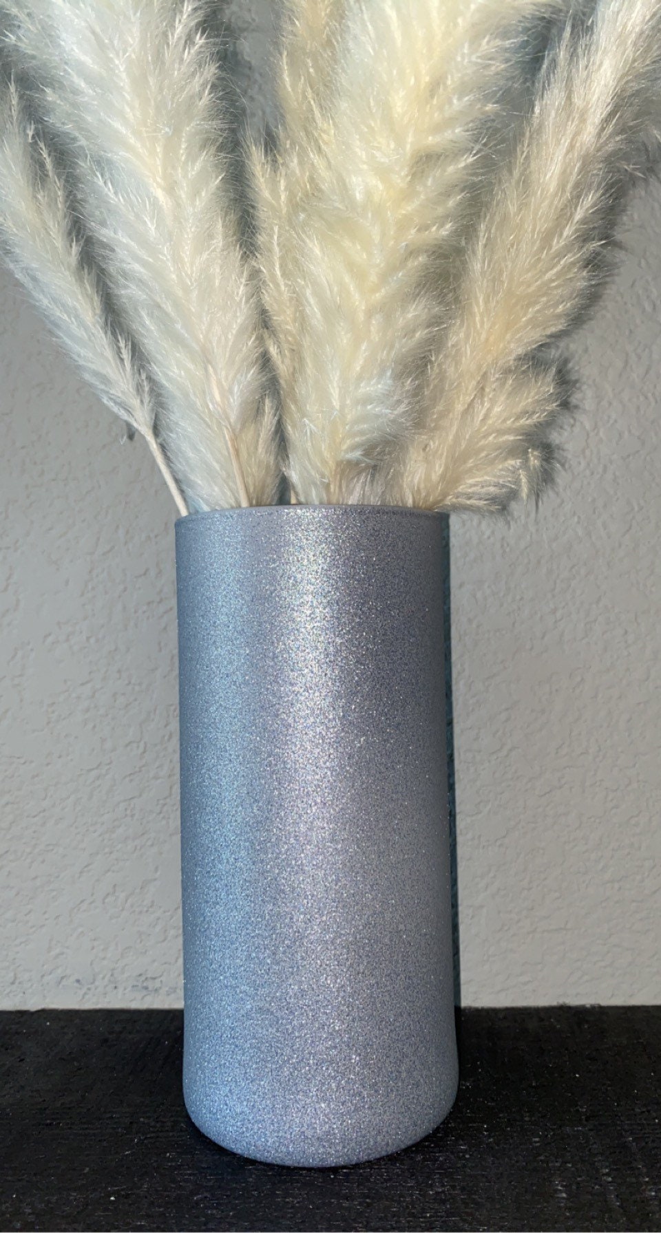 Glittery Silver vase centerpieces Set of 3 Perfect for | Etsy