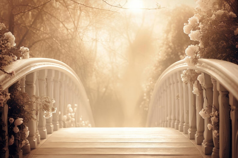 Bridge Digital Background , Pet Memorial Backdrop , Portrait Backdrop ...