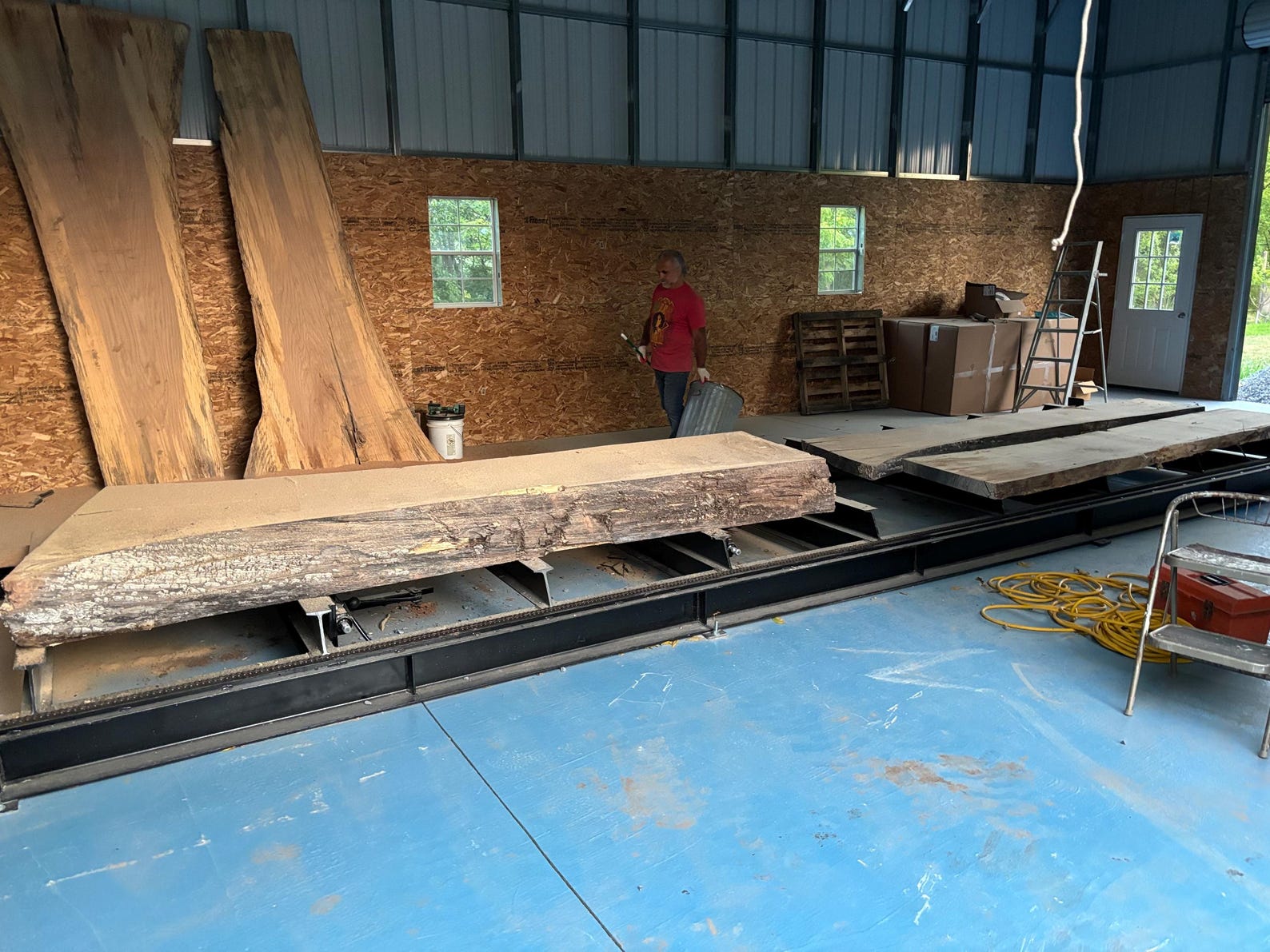 XL Live Edge Solid Wood Table Top up to 70" (5.6FT) Wide and 300" (25FT ...
