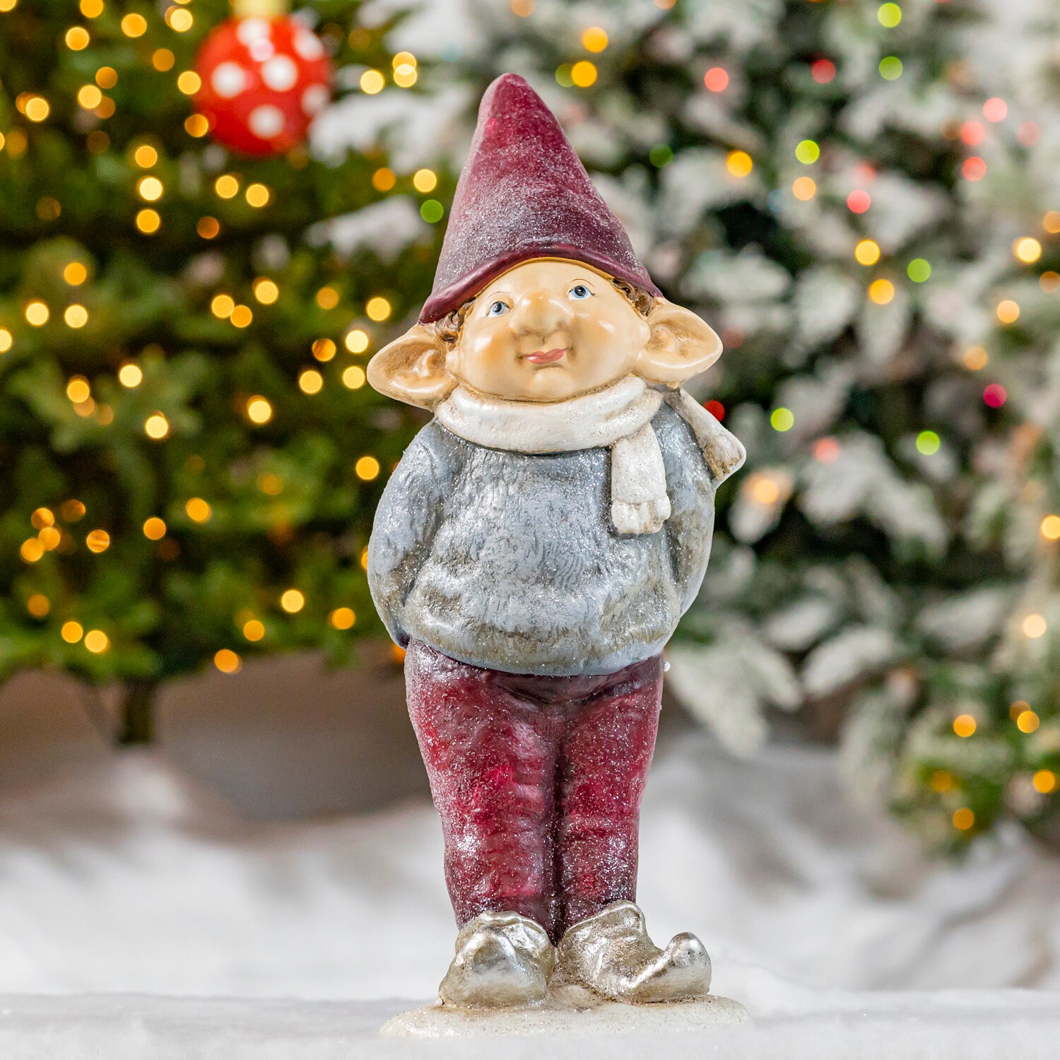 Set of 7 Red Hat Christmas Elves “the Connors” - Etsy