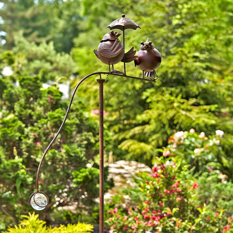 Antique Rust Animal Balance Stakes in Assorted Styles - Etsy
