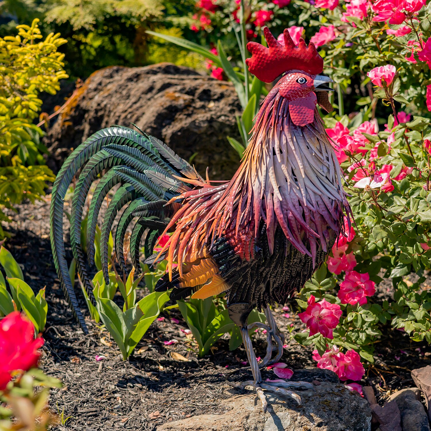 2.3 Ft. Tall Fancy Ornate Rooster Decoration in 6 Assorted Styles - Etsy