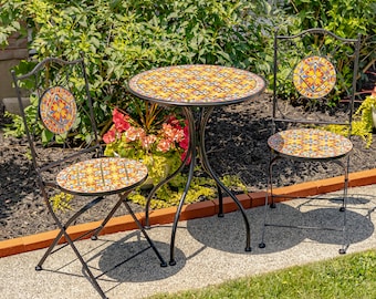 Vintage Brown Jordan Kantan Patio Set Etsy