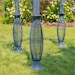 13ft. Tall Round Metal Garden Gazebo in Antique Finish "bella Rosa ...