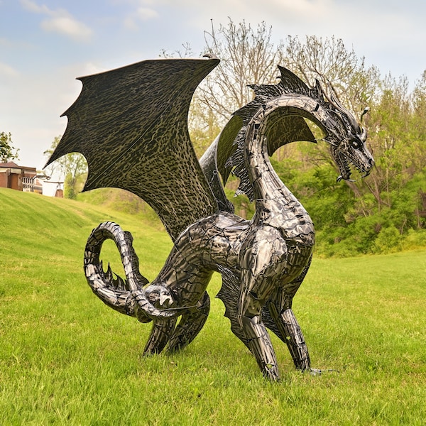 Dragon Statue - Etsy
