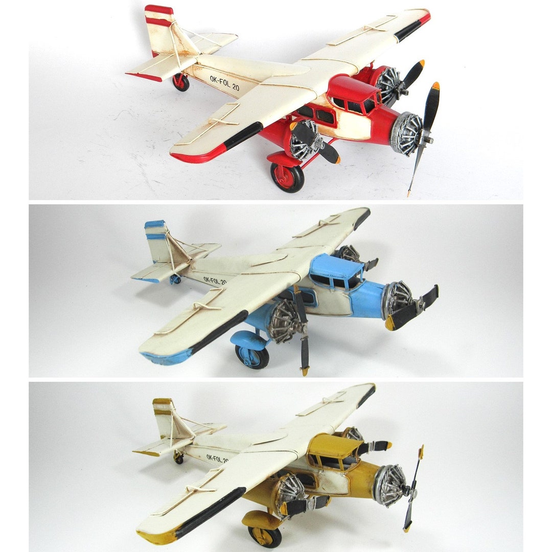 Model Airplane 3 Colors Available - Etsy