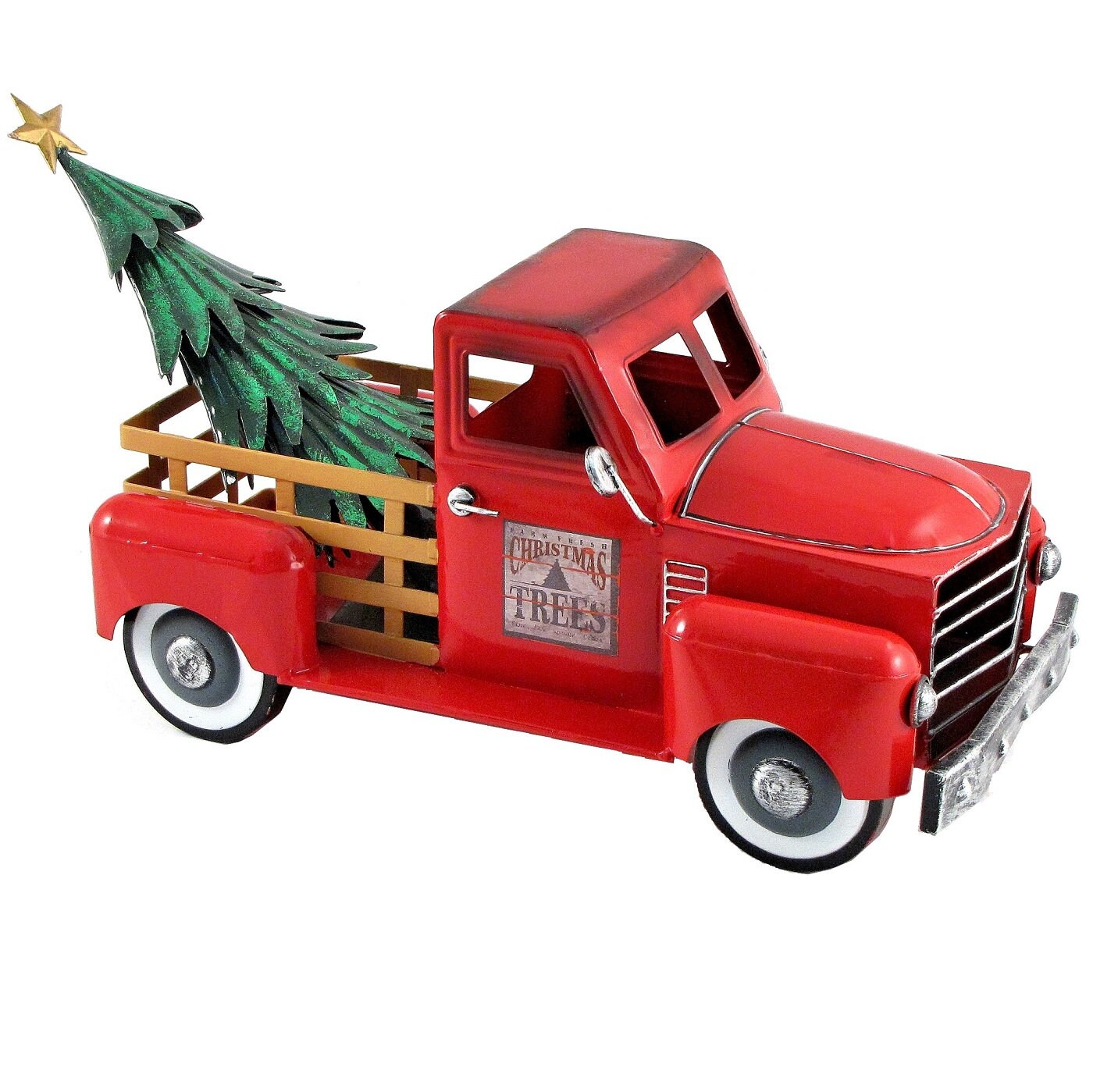 Small Truck With Christmas Tree in 2 Color Options - Etsy