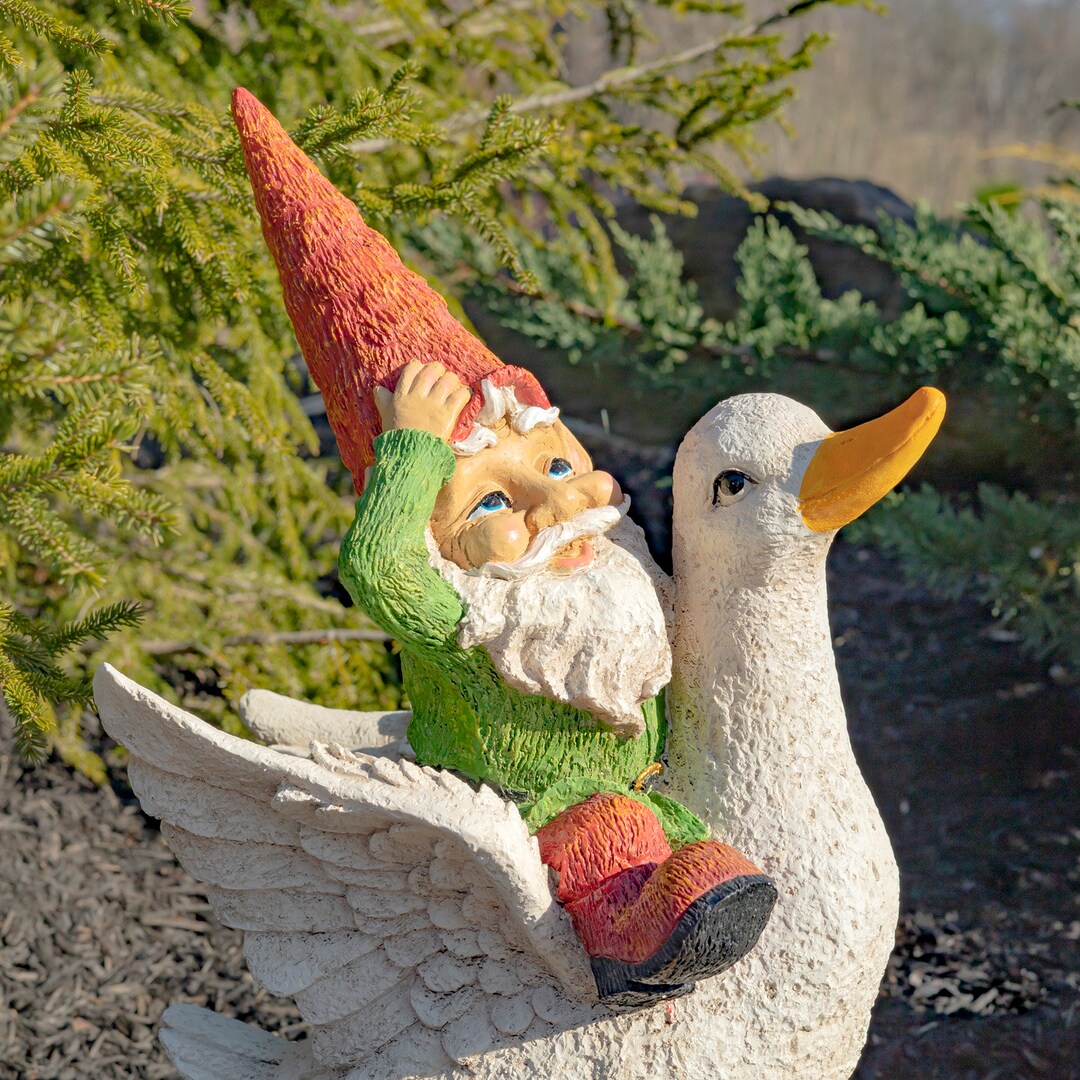 Classic Spring Gnome Garden Statue in Assorted Styles - Etsy