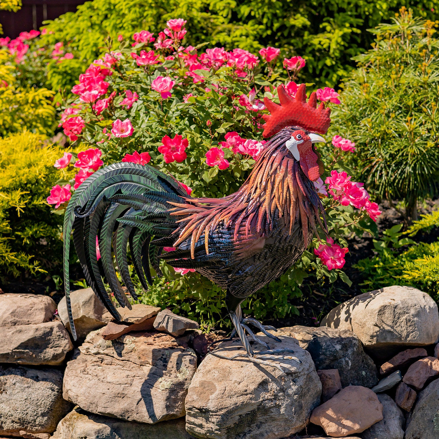 2.3 Ft. Tall Fancy Ornate Rooster Decoration in 6 Assorted Styles - Etsy