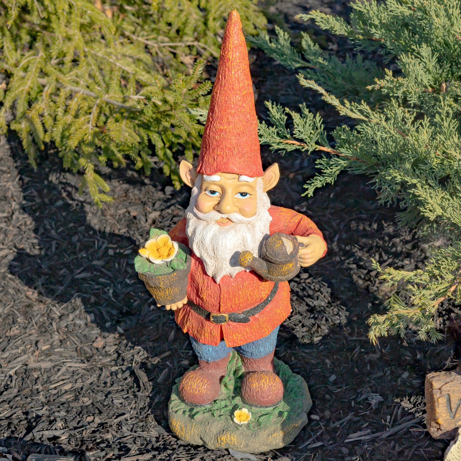 Classic Spring Gnome Garden Statue in Assorted Styles - Etsy