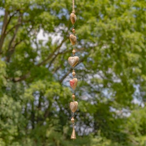 SET of 8 Assorted Hanging Metal Decorative Wind Chime Chains - Etsy