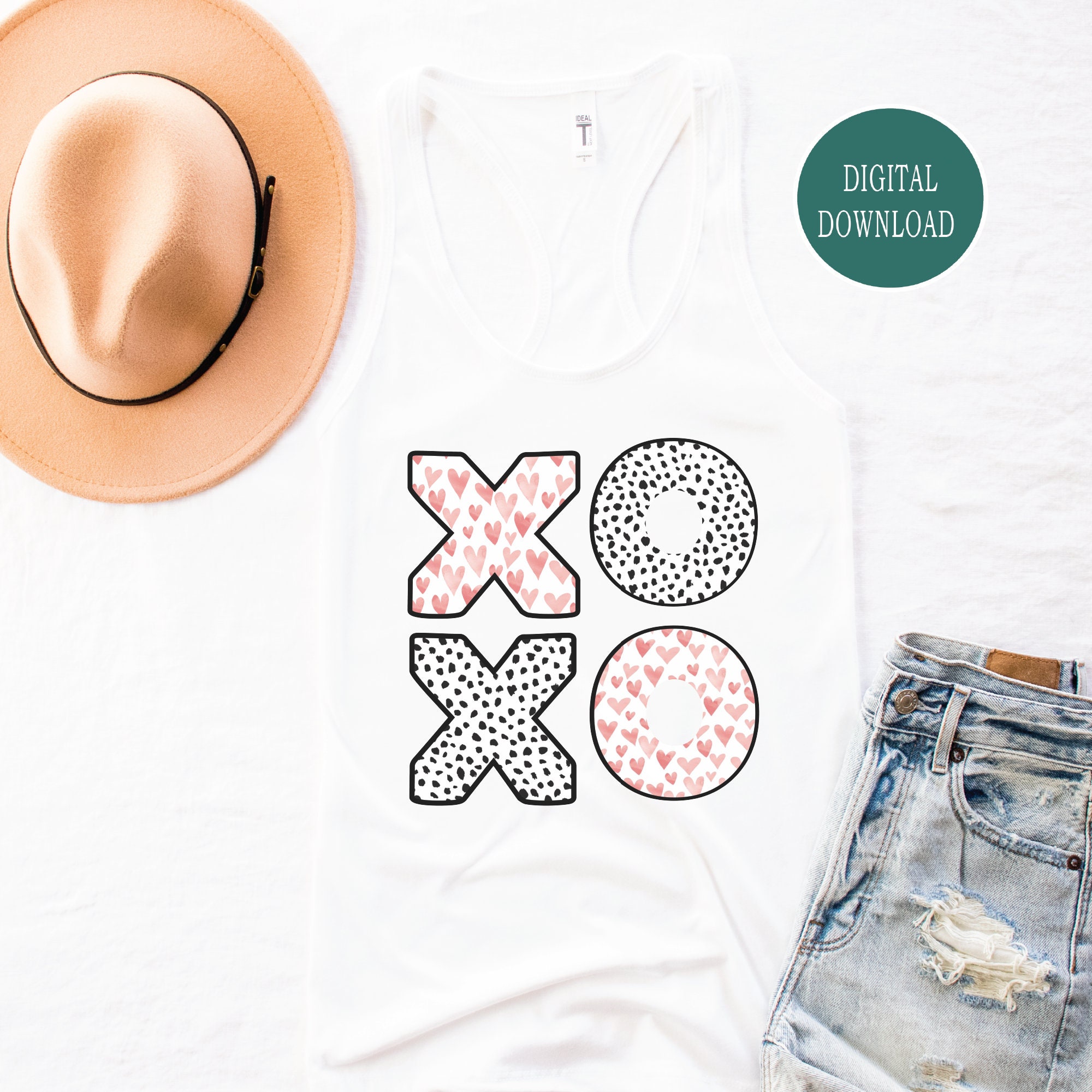 OXOX PNG Instant Download Valentines Day Png Love Clipart | Etsy