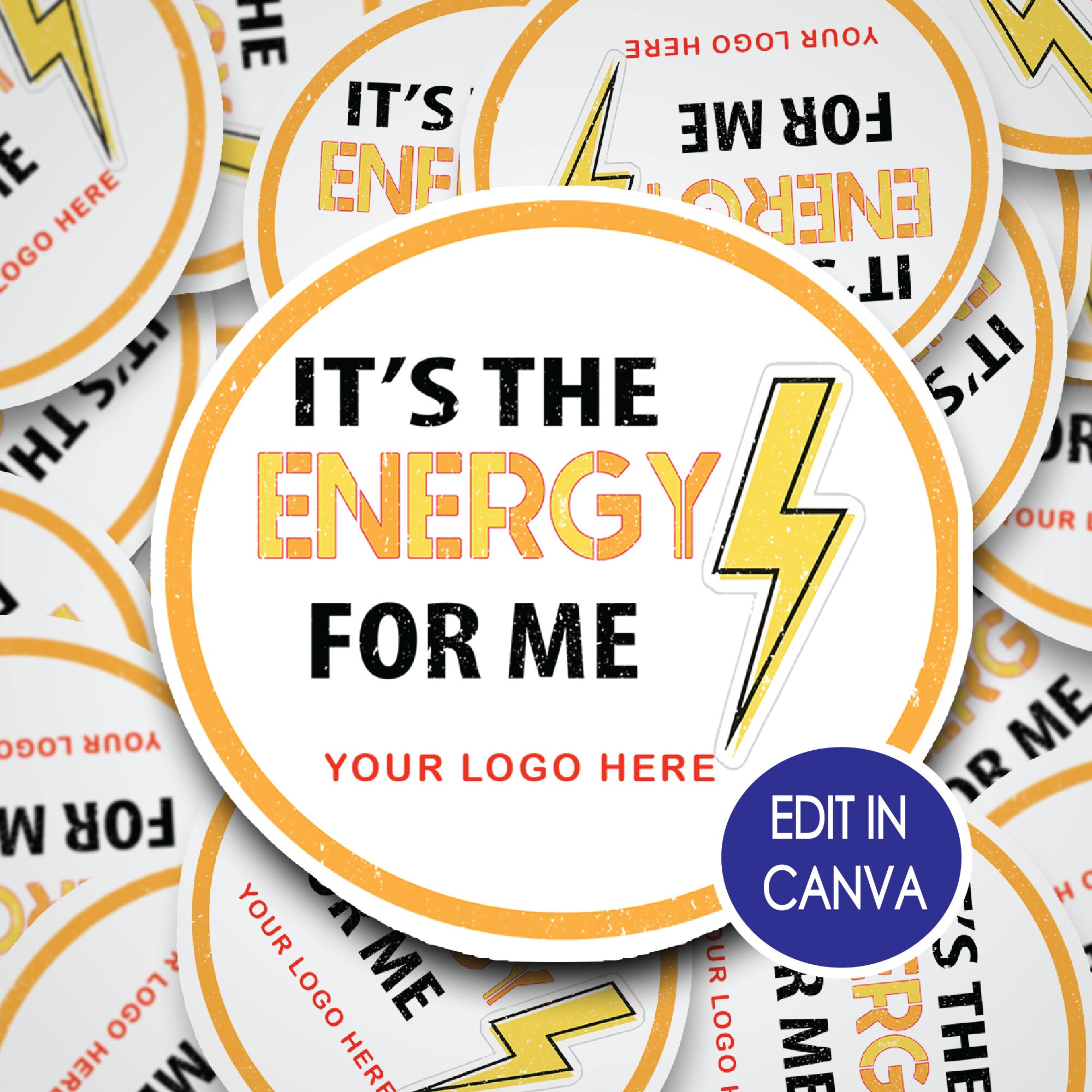 It's the Energy for Me Loaded Tea Sticker Shake Shop Tea | Etsy