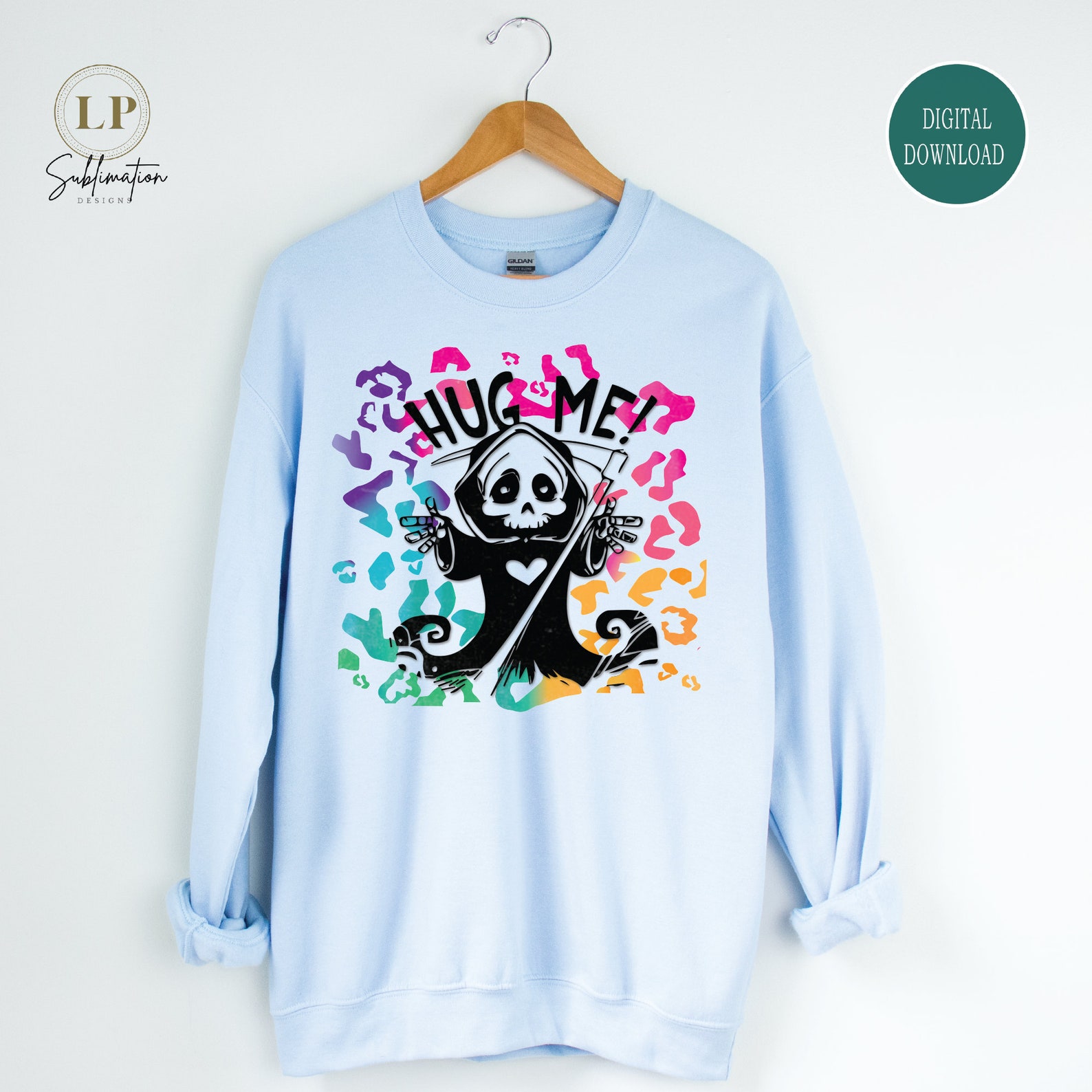 Hug Me Halloween PNG Grim Reaper Halloween Png Halloween - Etsy