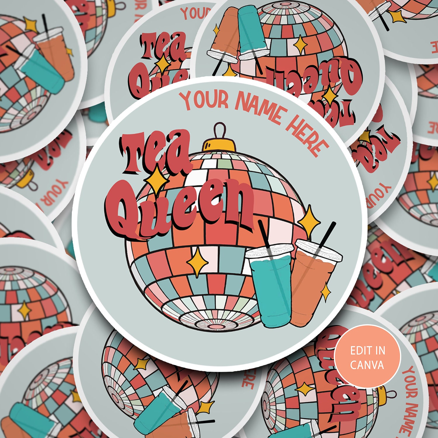 Tea Queen Herbalife Sticker PNG Loaded Tea PNG Nutrition - Etsy