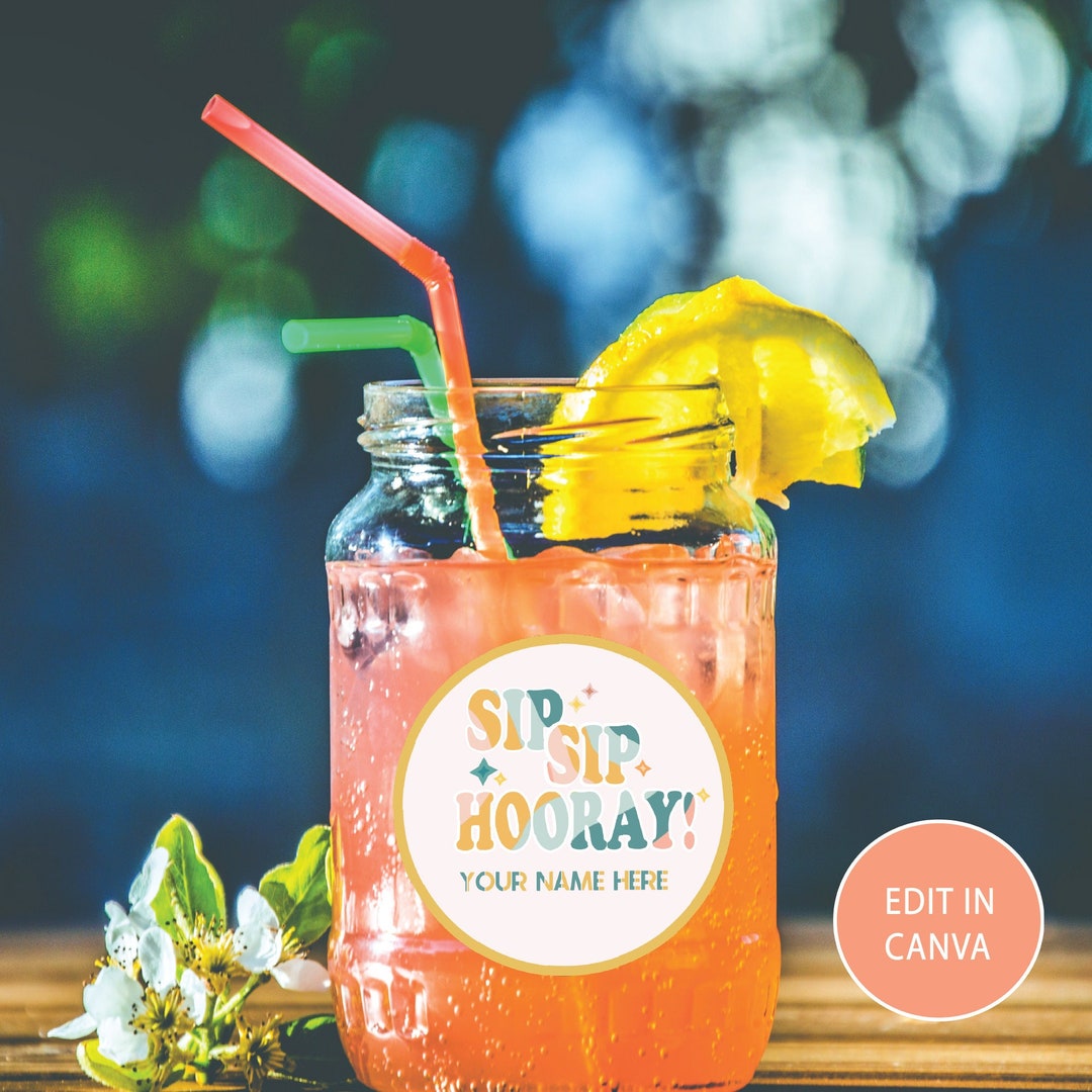 Sip Sip Hooray PNG Sticker Decal, Herbalife Tea Sticker PNG, Nutrition ...