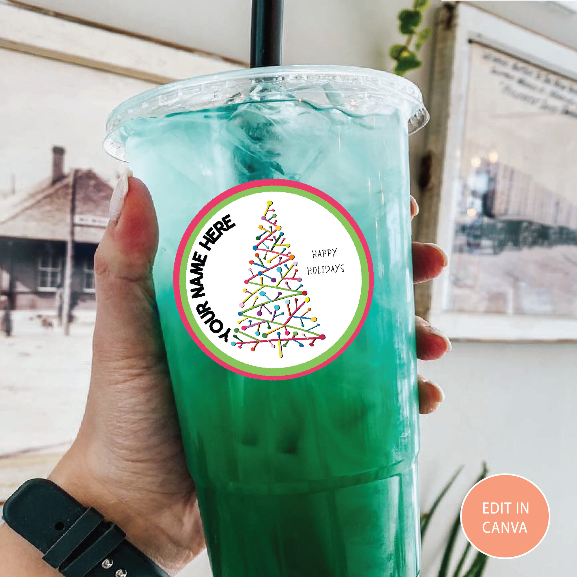 Merry Christmas Herbalife Tea Sticker PNG Loaded Tea Decal - Etsy