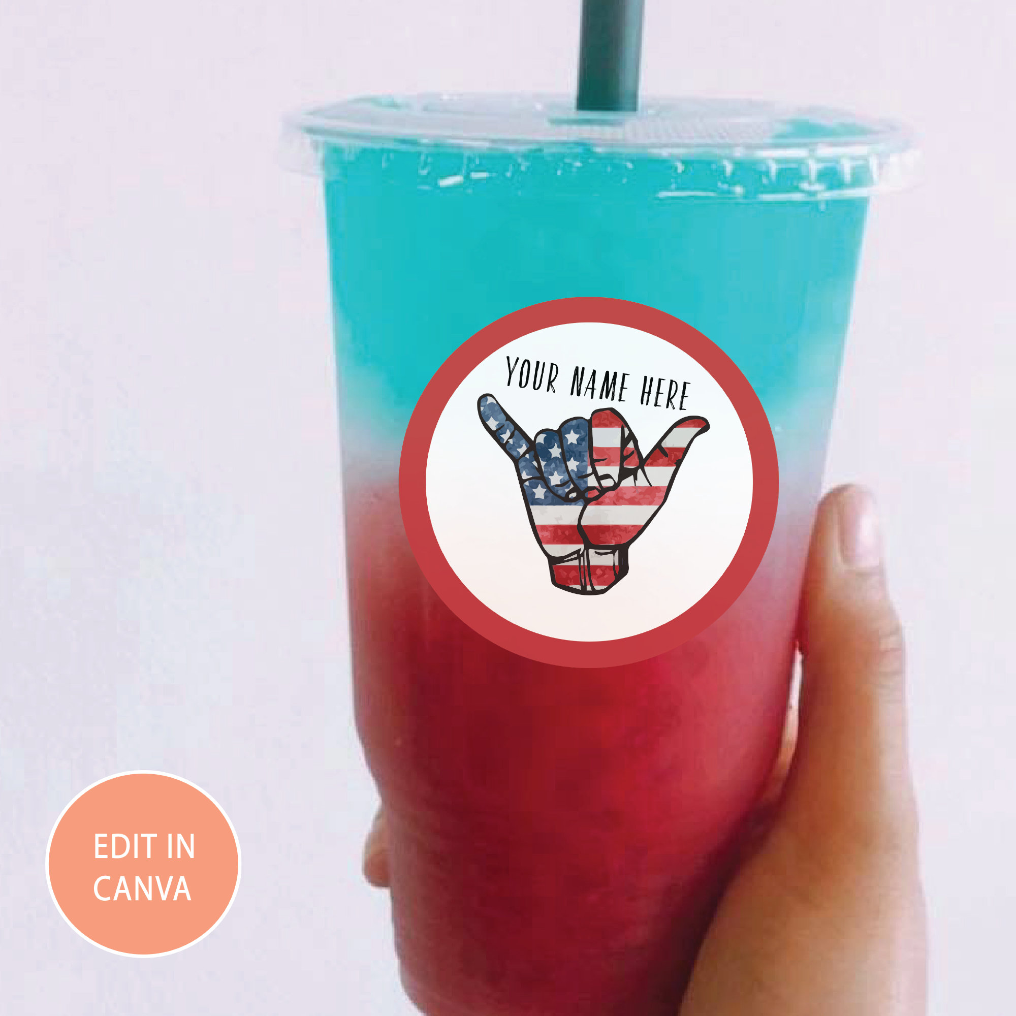 4TH of July Tea Sticker Png Loaded Tea Sticker Png Herbalife - Etsy