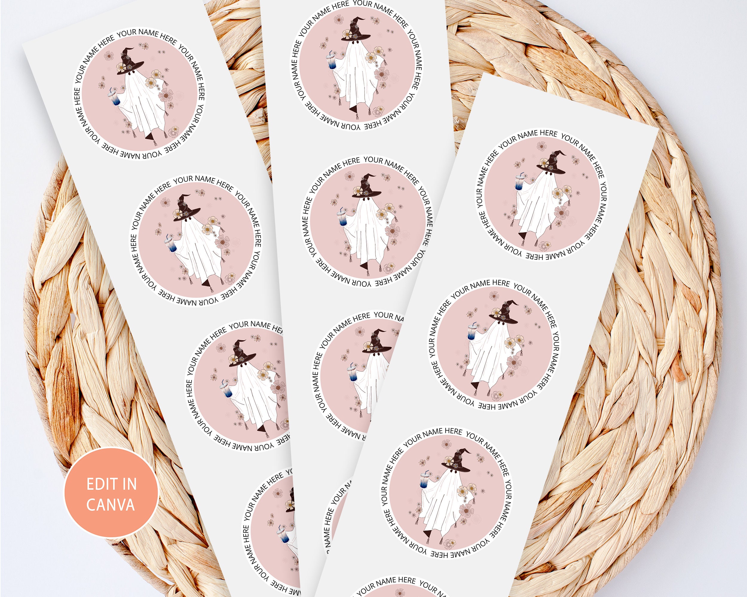 Let's Go Ghouls Halloween Sticker Design Loaded Tea - Etsy