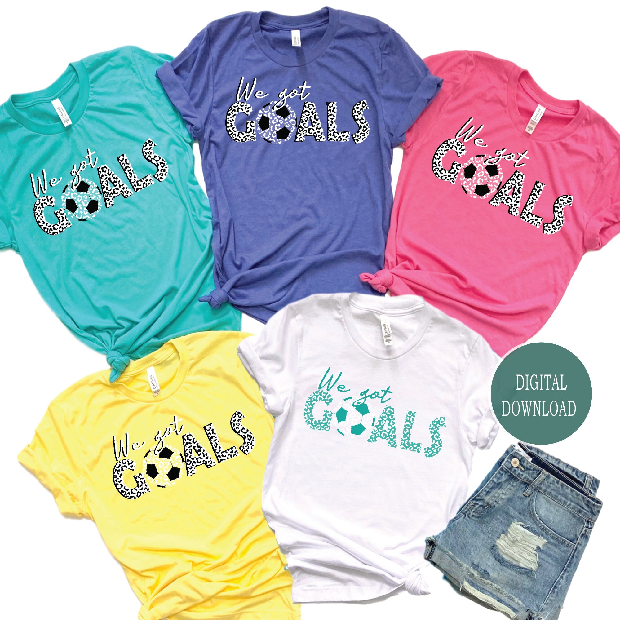 We Got Goals Soccer PNG Leopard Soccer PNG Soccer Mom PNG | Etsy