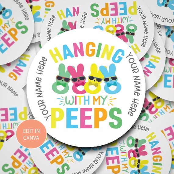 Hangin With My Peeps Png Herbalife Easter Sticker Download | Etsy