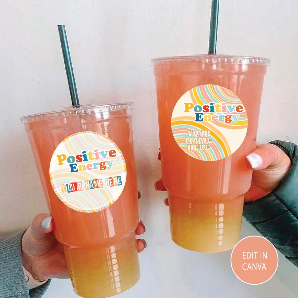 Positive Energy Digital Sticker Herbalife Tea Sticker Png - Etsy