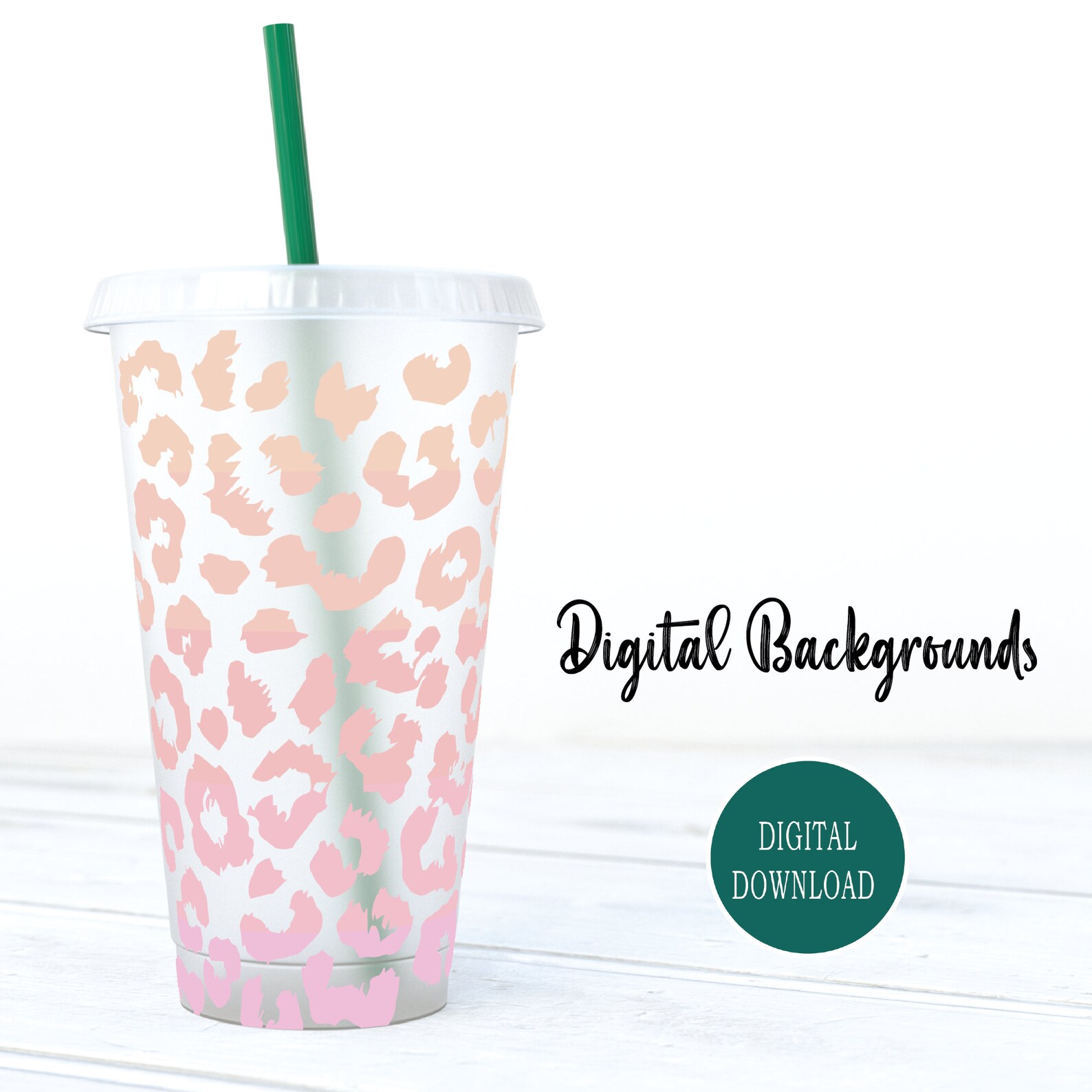 Leopard Print Sublimation Background Background PNG Digital | Etsy