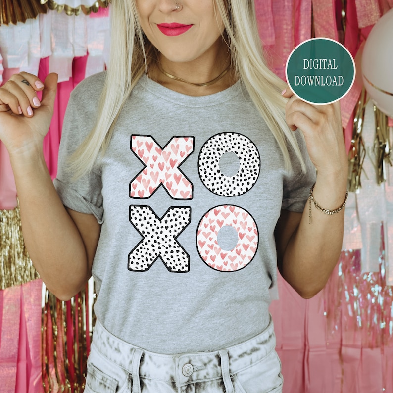 OXOX PNG Instant Download Valentines Day Png Love Clipart | Etsy
