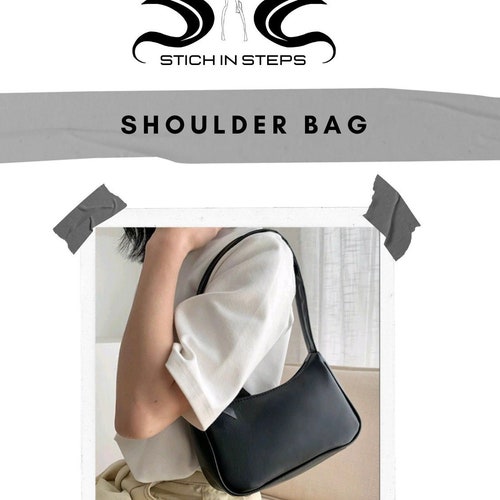 Shoulder Bag Simple Digital Sewing Pattern PDF Digital - Etsy