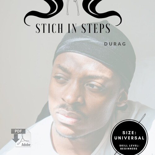 Unisex Simple Durag Sewing Digital Pdf Pattern Head Garment - Etsy