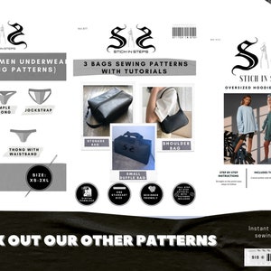 Men Underwear Jockstrap Sports Beach Gym Swimwear Simple Sewing Digital ...