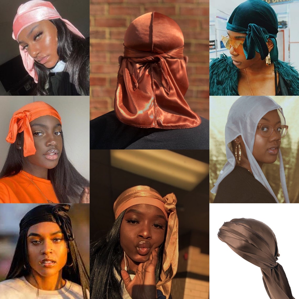 Unisex Simple Durag Sewing Digital Pdf Pattern Head Garment - Etsy