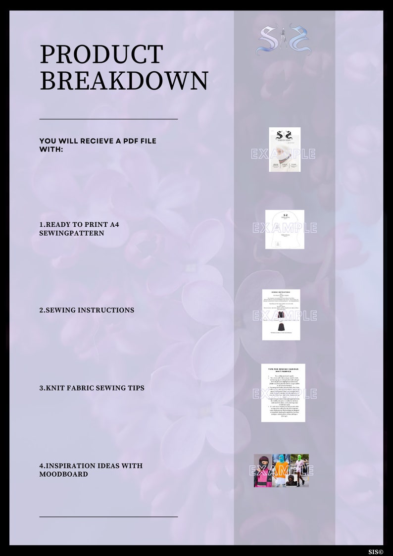 Unisex Simple Durag Sewing Digital Pdf Pattern Head Garment - Etsy