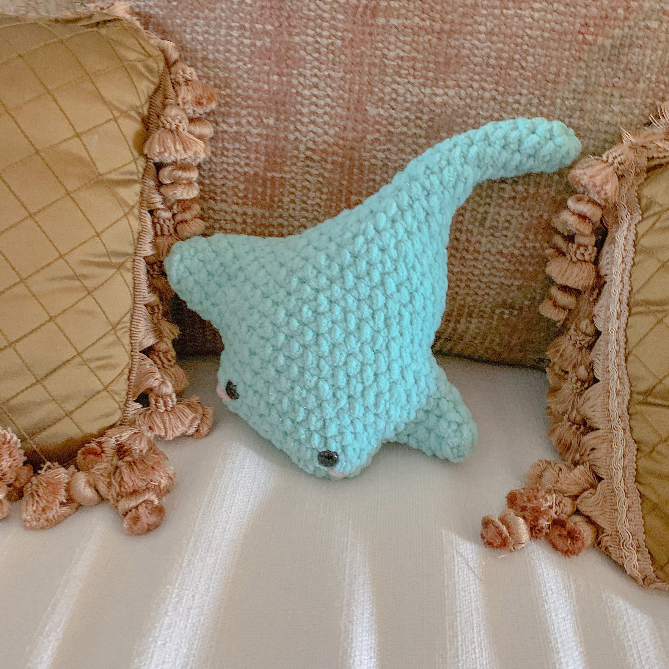 Handmade Stingray Stuffed Animal | Customizable Colors | Soft, Comfy ...