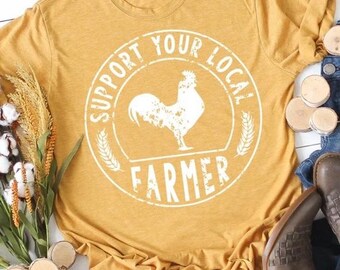 Support Your Local Farmer Sign - Etsy