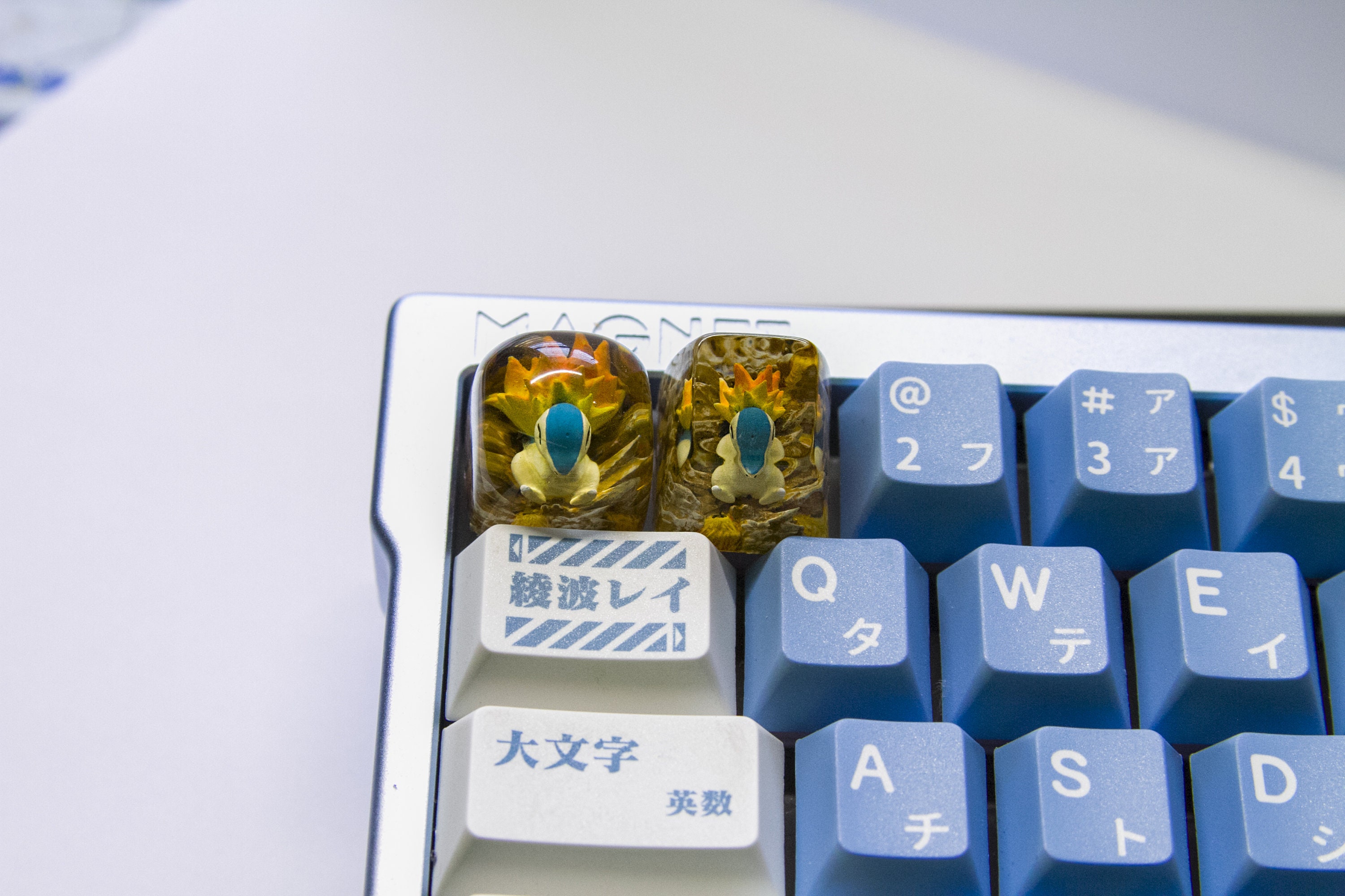 Cyndaquil Pokemon Aritsan Keycap - Etsy