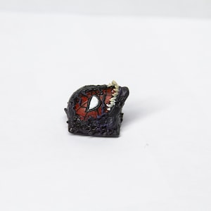 Handmade Venom Keycap, Artisan Spiderman Keycap, Venom X Spiderman ...
