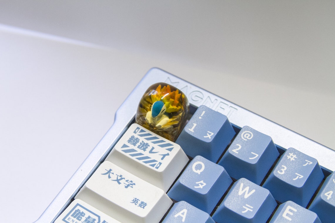 Cyndaquil Pokemon Aritsan Keycap - Etsy