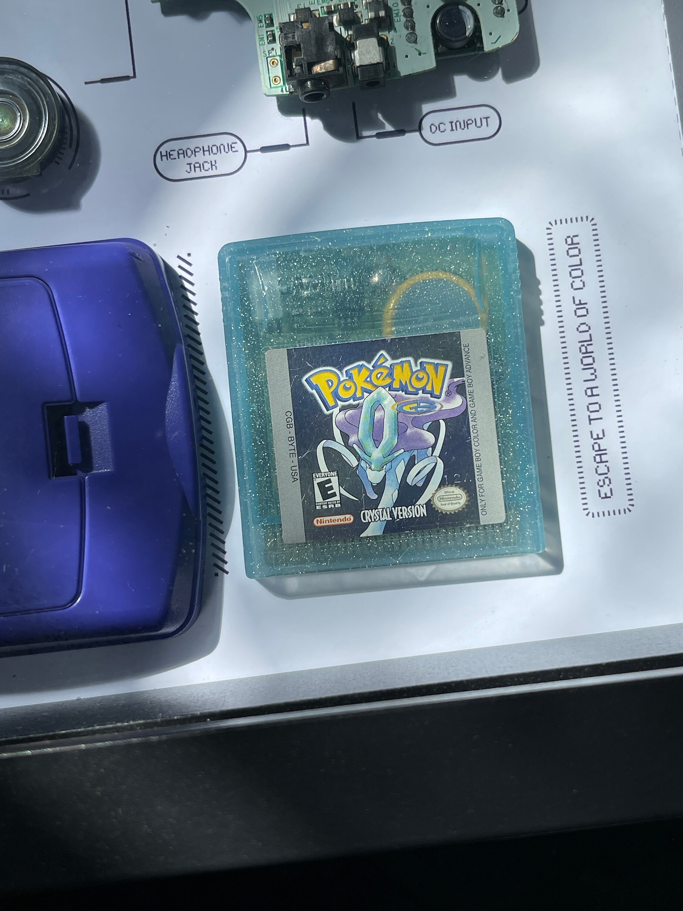 Framed Nintendo Game Boy Color GBC Tear Down Wall Art Gifts for Friends ...