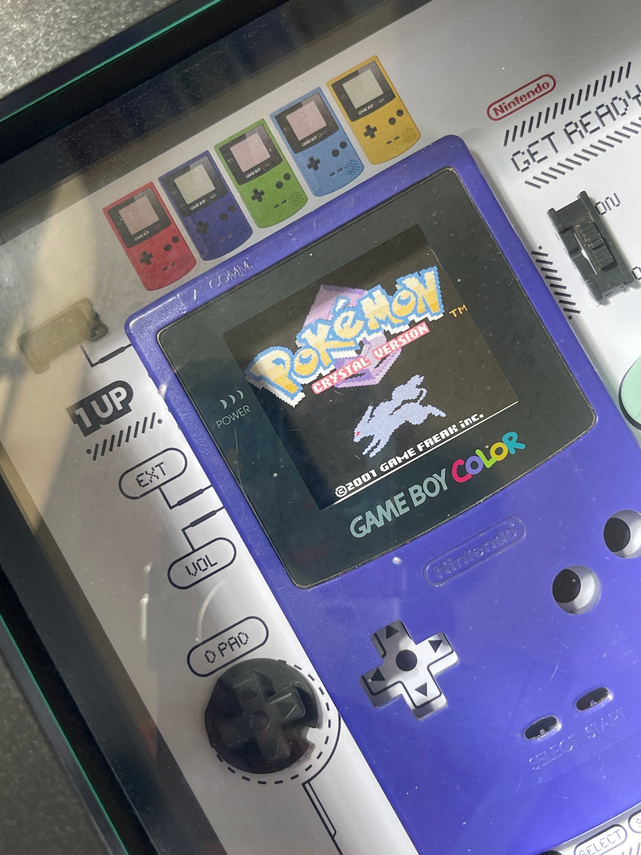 Framed Nintendo Game Boy Color GBC Tear Down Wall Art Gifts for Friends ...