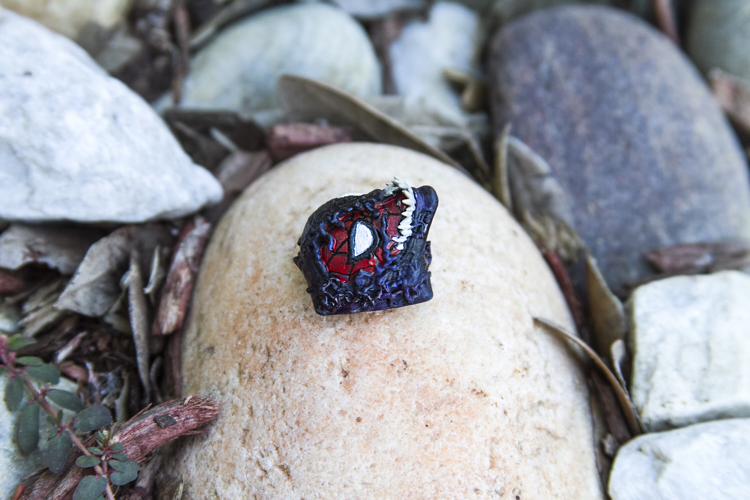 Handmade Venom Keycap Artisan Spiderman Keycap Venom X - Etsy