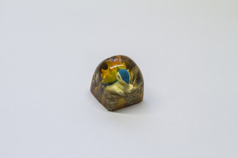 Cyndaquil Pokemon Aritsan Keycap - Etsy