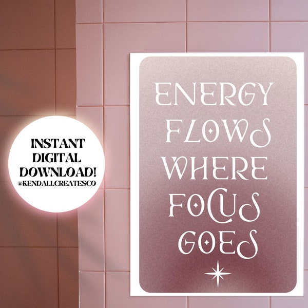 Energy Flow - Etsy