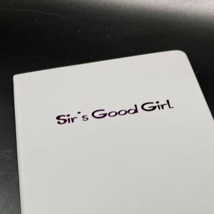 Sir's Good Girl Journal - ADULTS ONLY - Etsy