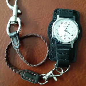 PDF Pattern. Leather Holder for Pocket Watch. Convert Your Old Wrist ...
