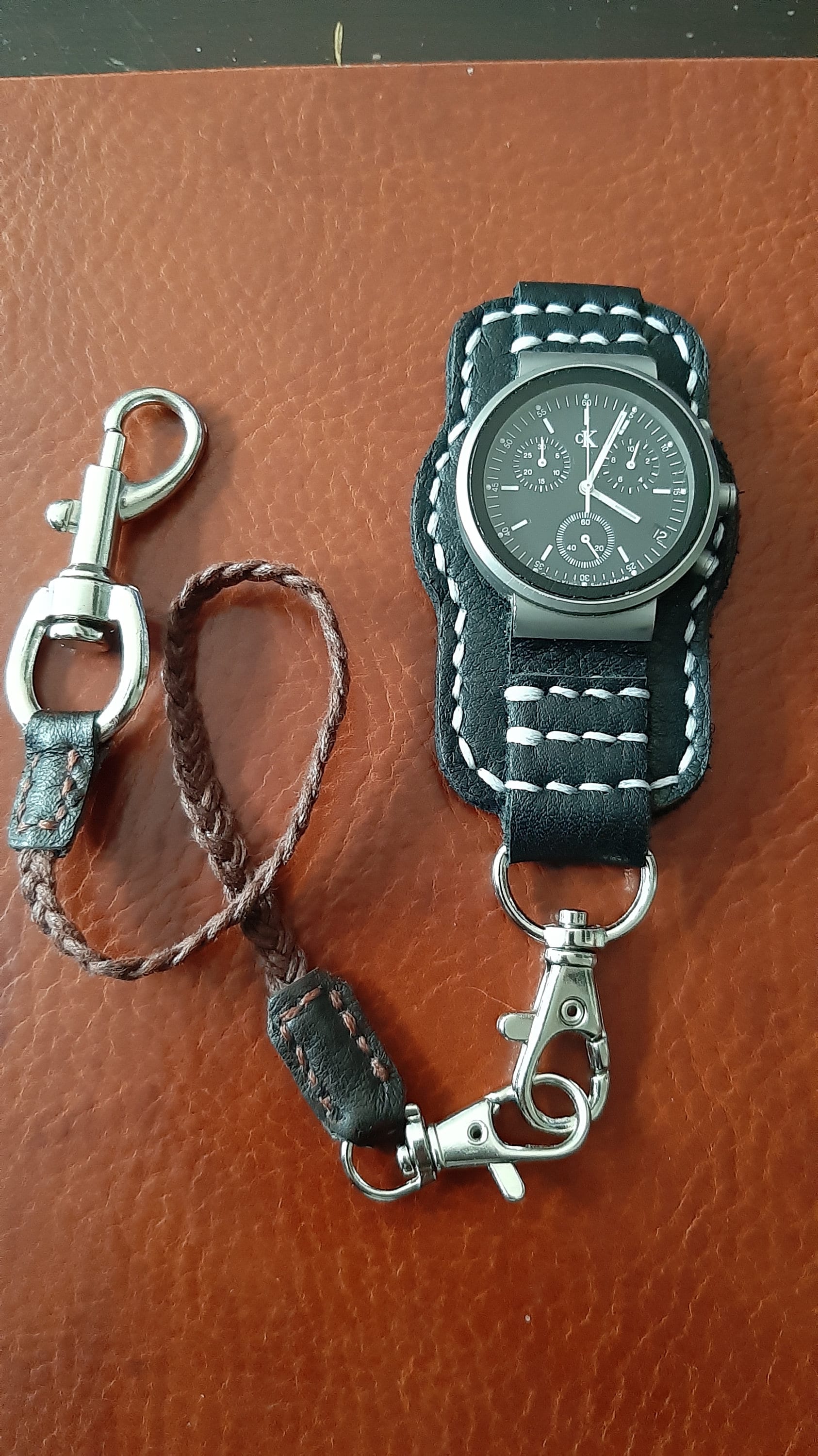 PDF Pattern. Leather Holder for Pocket Watch. Convert Your Old Wrist ...