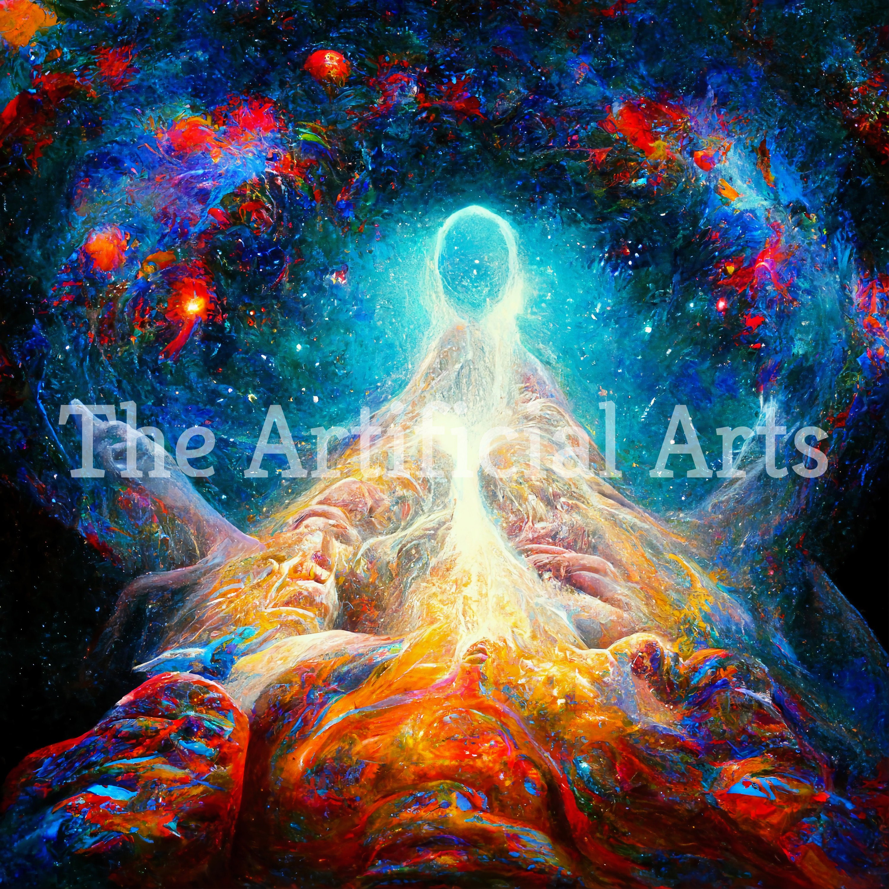 The Space Pillar AI Generated Art Artificial Intelligence Painting ...