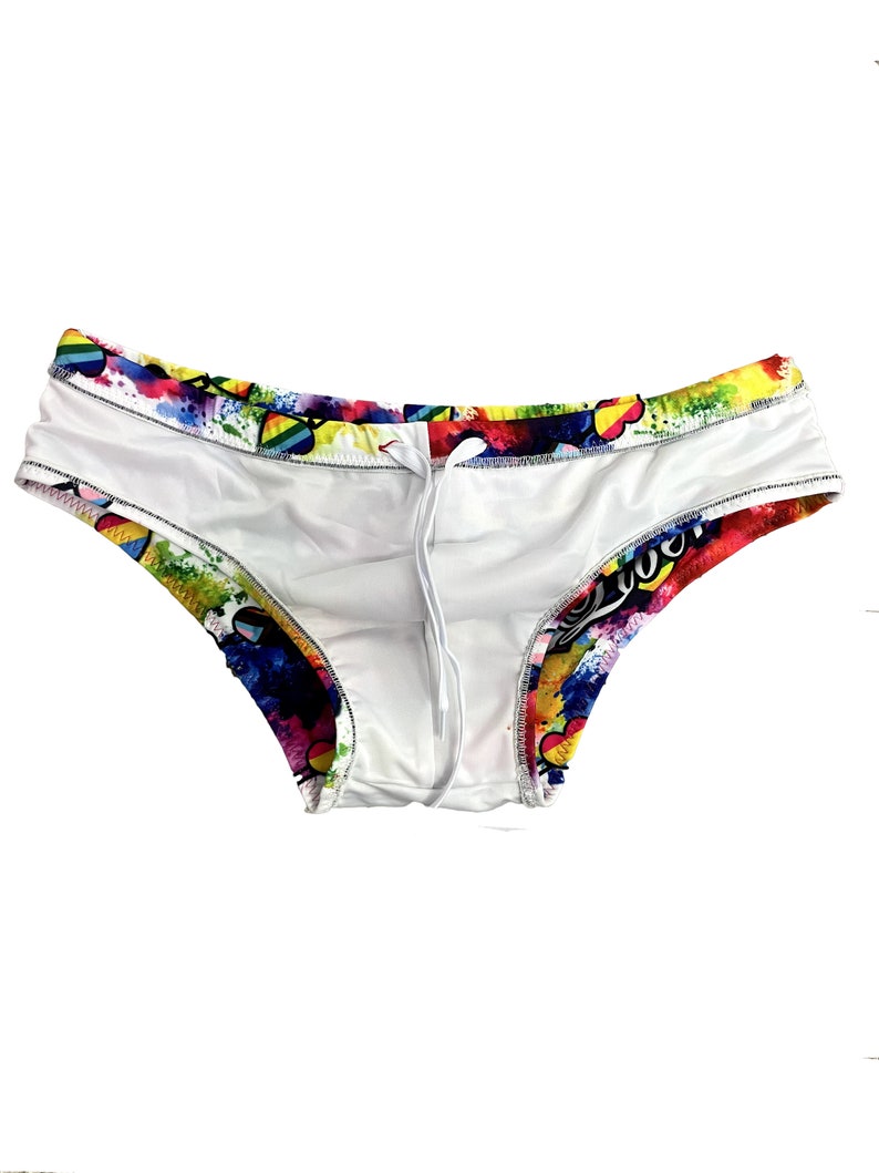 PRIDE HEART SPEEDOS - Etsy